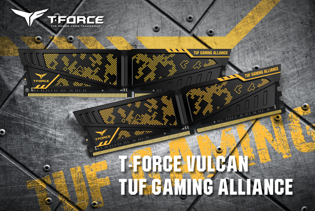TEAMGROUP обяви DDR4 паметта T-FORCE VULCAN TUF Gaming Alliance - GplayTV